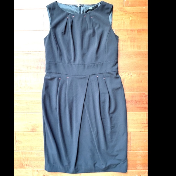 Marks & Spencer | Dresses | Mark Spencer Pleated Evening Mini Dress Red ...